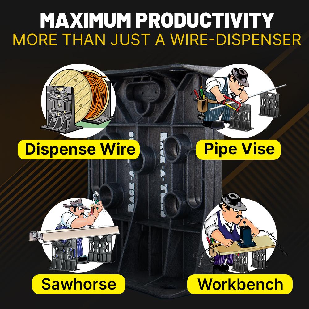 Rack-A-Tiers Wire Dispenser - Rack-A-Tiers