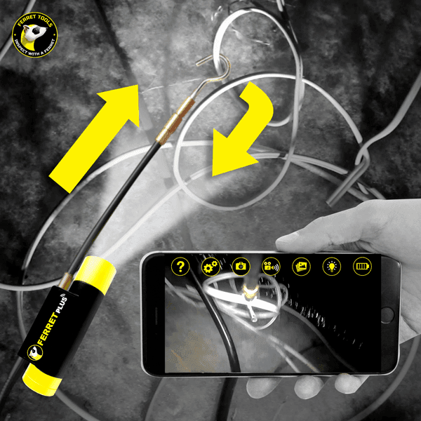 Ferret Plus - Multipurpose Wireless Inspection Camera and Cable Pulling ...