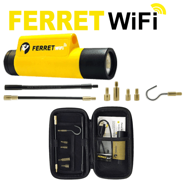 Ferret WiFi Inspection Camera + FREE Extension Stick - Rack-A-Tiers
