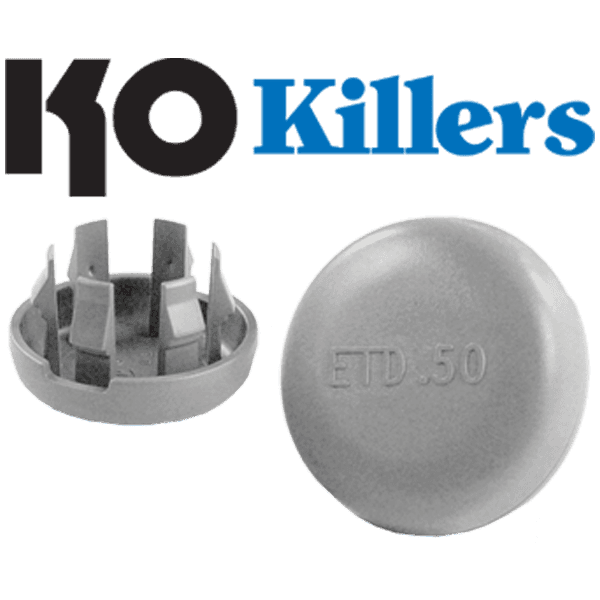 KO Killers Plastic Knockout Fillers - Rack-A-Tiers