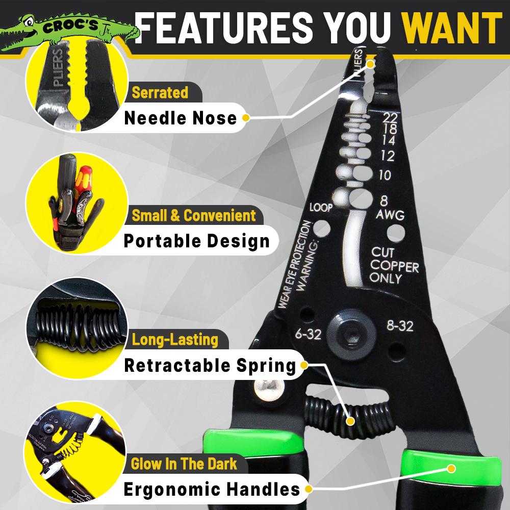 Croc's Jr. - Wire Strippers - Rack-A-Tiers