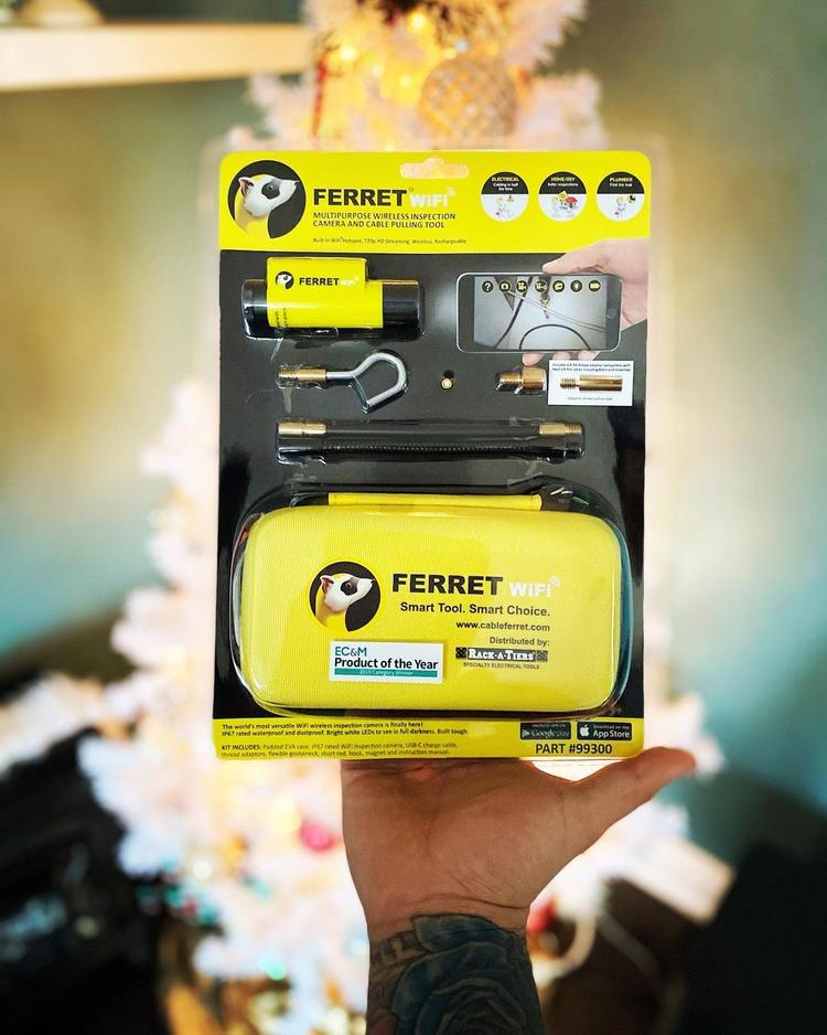 Ferret WiFi Inspection Camera + FREE Extension Stick - Rack-A-Tiers