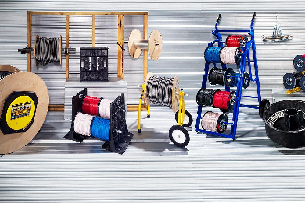 Wire Dispensing Tools for Pulling Wire | Rack-A-Tiers Since 1995