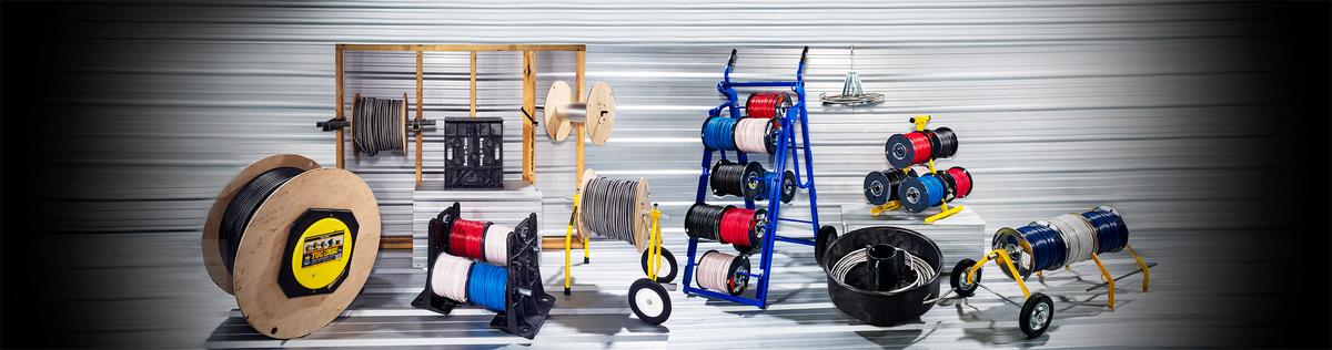 Wire Spool Dispensers | Rack-A-Tiers Since 1995