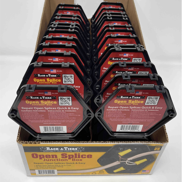 Open Splice Junction Box - Rack-A-Tiers