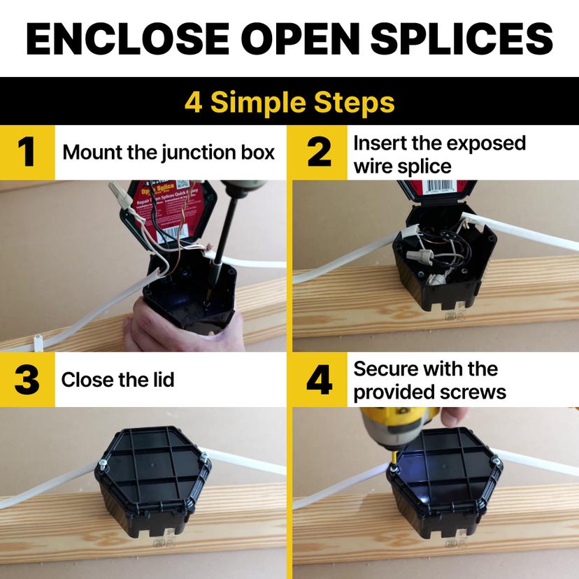 Open Splice Junction Box - Rack-A-Tiers