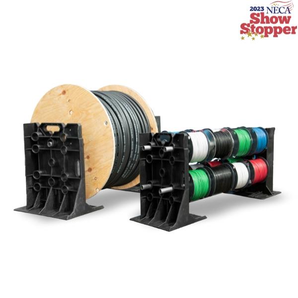 Wire Spool Racks and Cable Reel Stands | Rack-A-Tiers