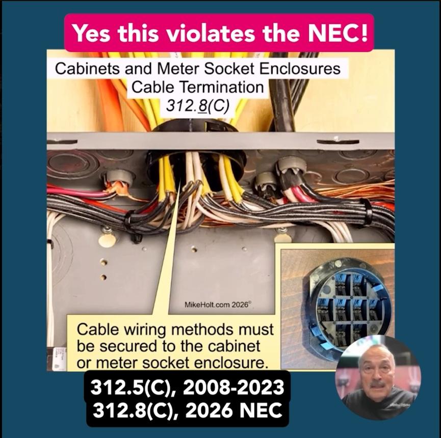 Wire Waffle - Multiple NM Cable Connector - Rack-A-Tiers
